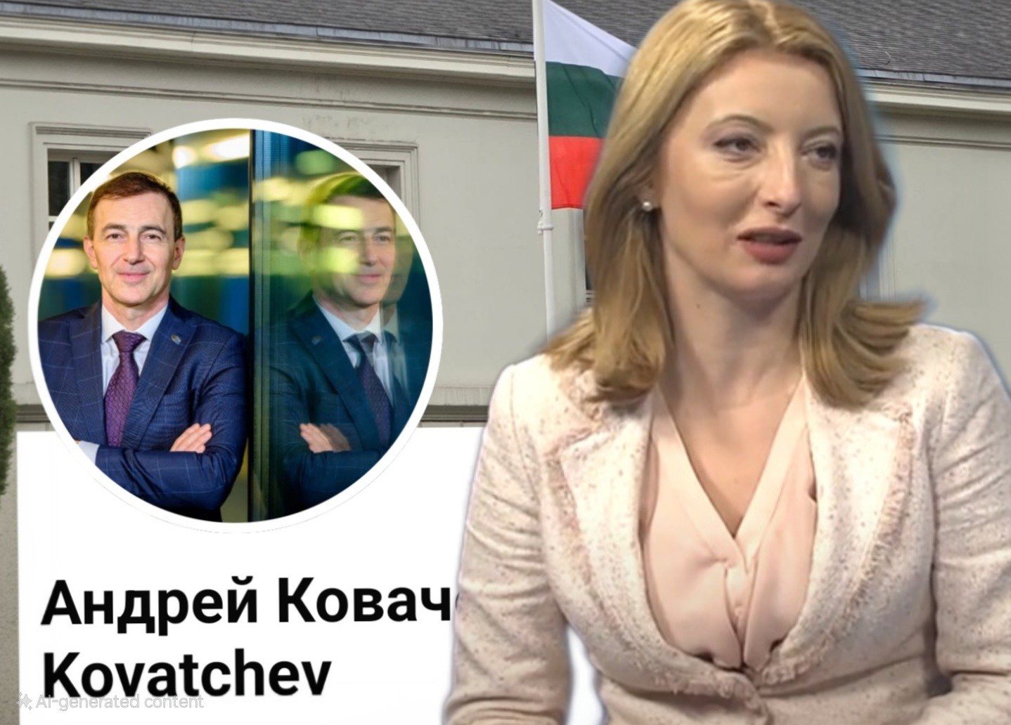 Бугарскиот пратеник Андреј Ковачив СО БУРНА ОДБРАНА НА ДАНЕЛА АРСОВА Таа е наша не ја закачајте