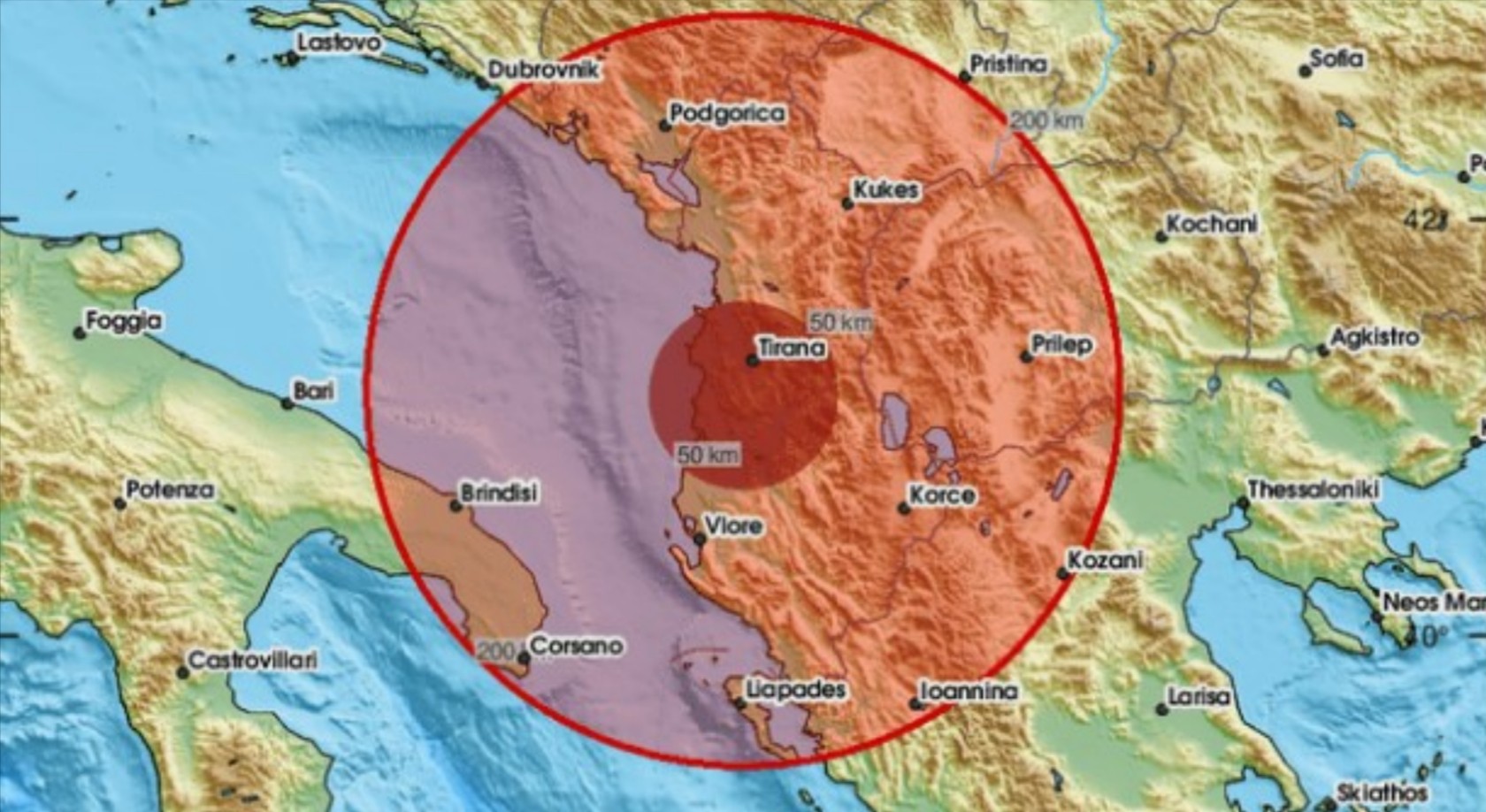 Удар од 3,1 степен ги вознемири стружани
