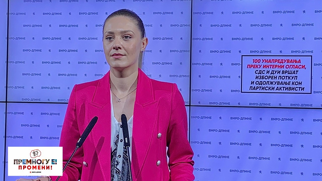 Митева 100 унапредувања преку интерни огласи СДС и ДУИ вршат изборен поткуп и одолжување кон